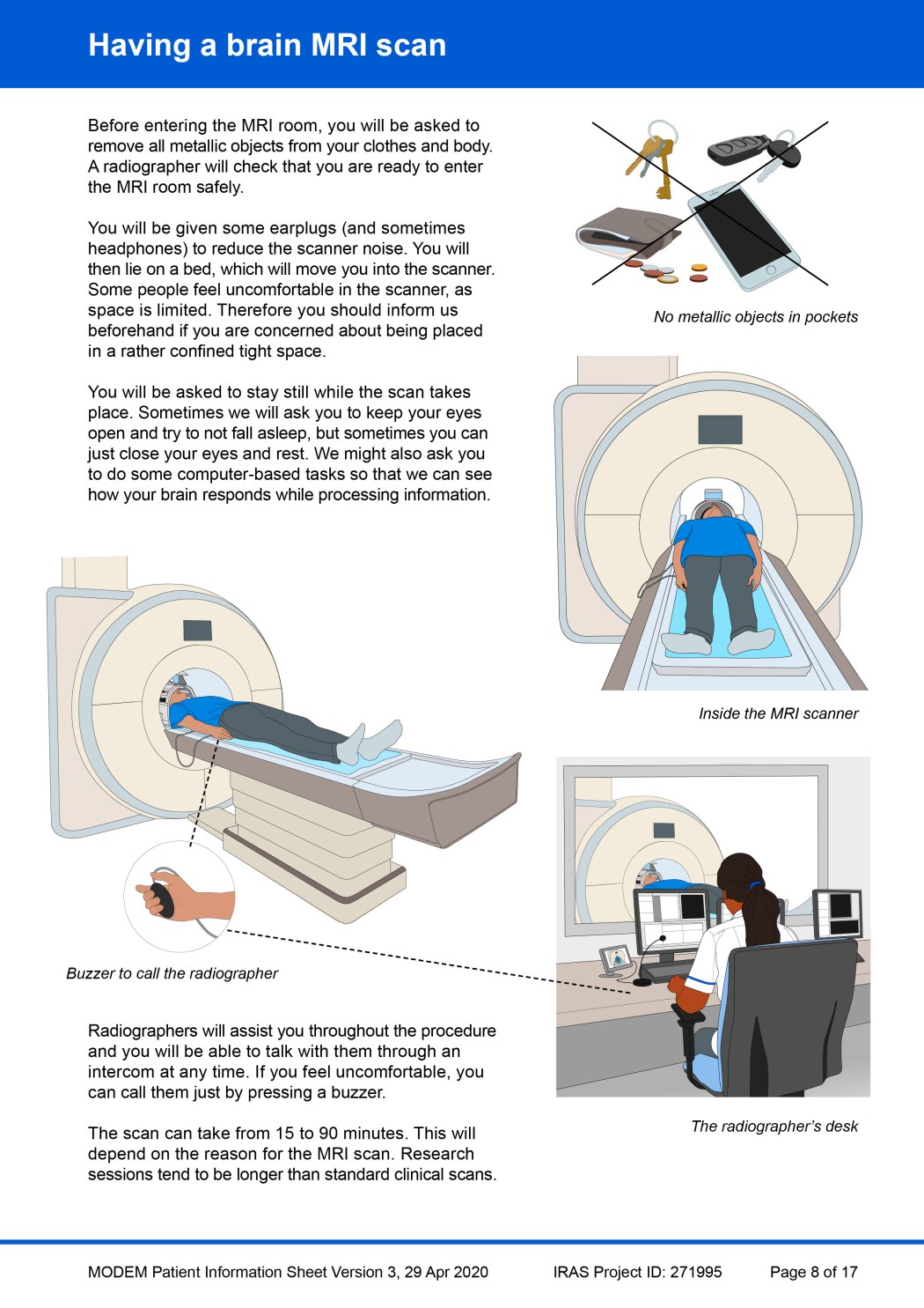 Example Patient Information Sheet – Neuroscience & graphic design